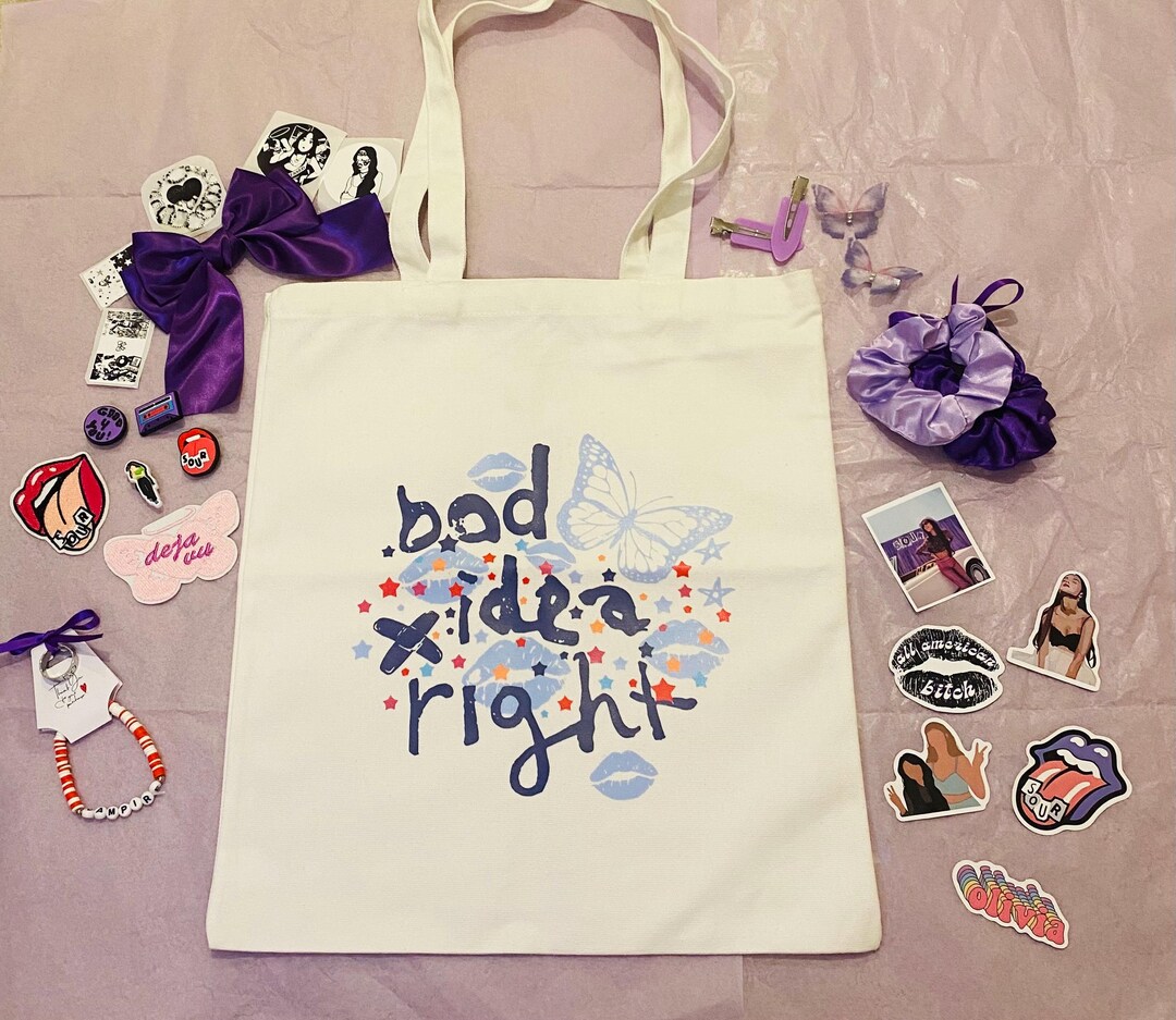 Olivia Rodrigo Bad Idea Right Themed Gift Box, Tote Bag Christmas ...
