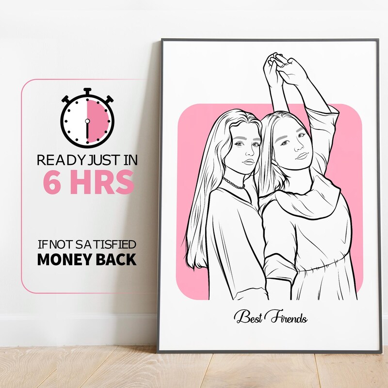 Friend Wall Art - Etsy
