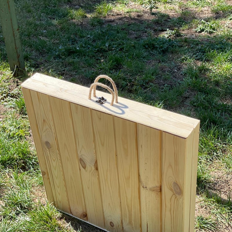 Wood Folding Table - Etsy