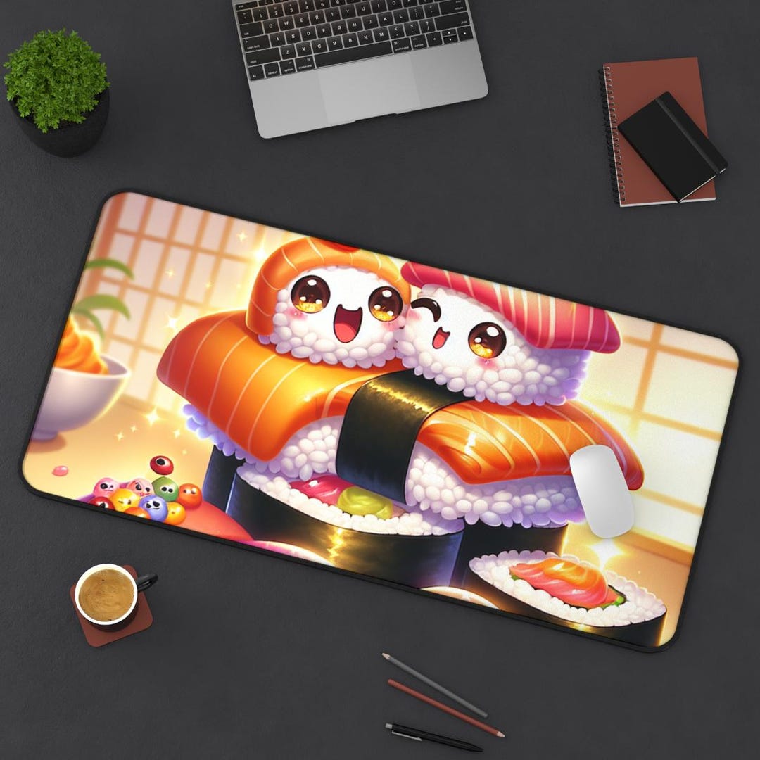 Mousepad,desk Mat,mouse Pad,sushi,sushi Platter,nigiri,uramaki,japanese ...