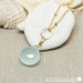 Chalcedony 14k Gold Filled Pendant Necklace \ Gemstone Jewelry \ Wire ...