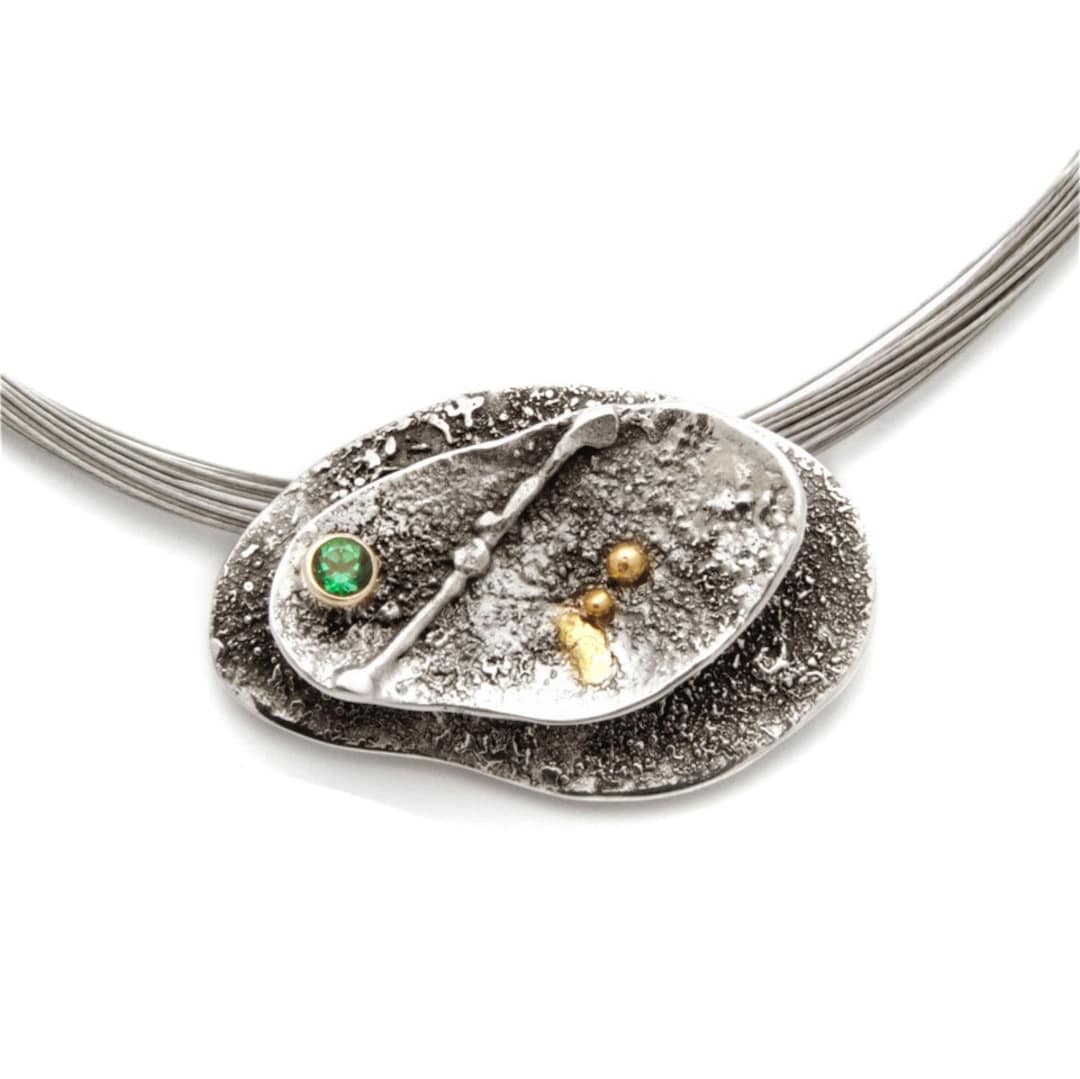 Ladies Reticulated Pendant With Stone - Etsy