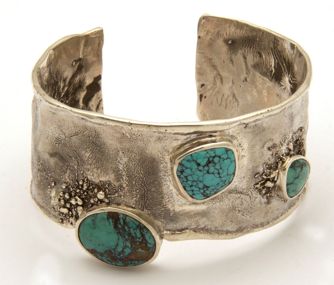Reticulated Cuff Stone Series - Etsy