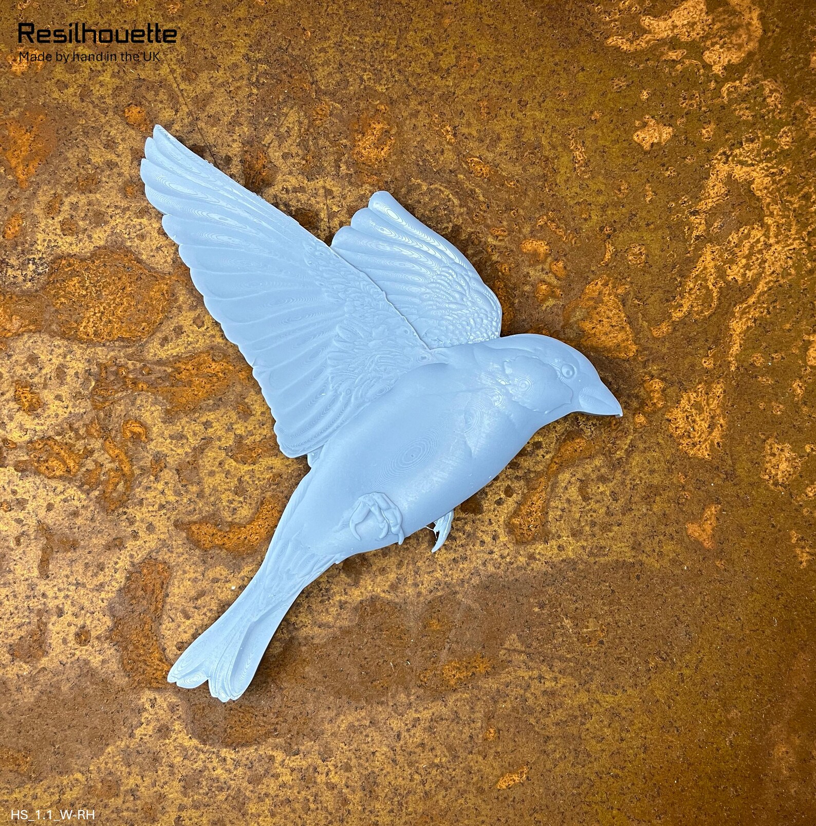 Garden Bird 3D Wall Art, Wall Decor, Flying Bird Wall Sculpture ...