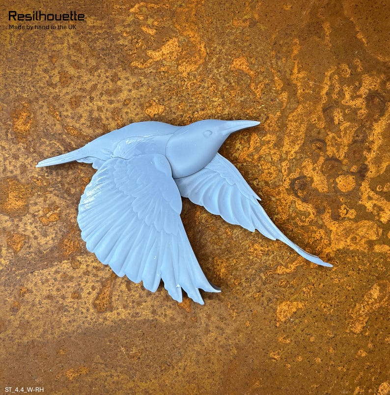 Garden Bird 3D Wall Art, Wall Decor, Flying Bird Wall Sculpture ...