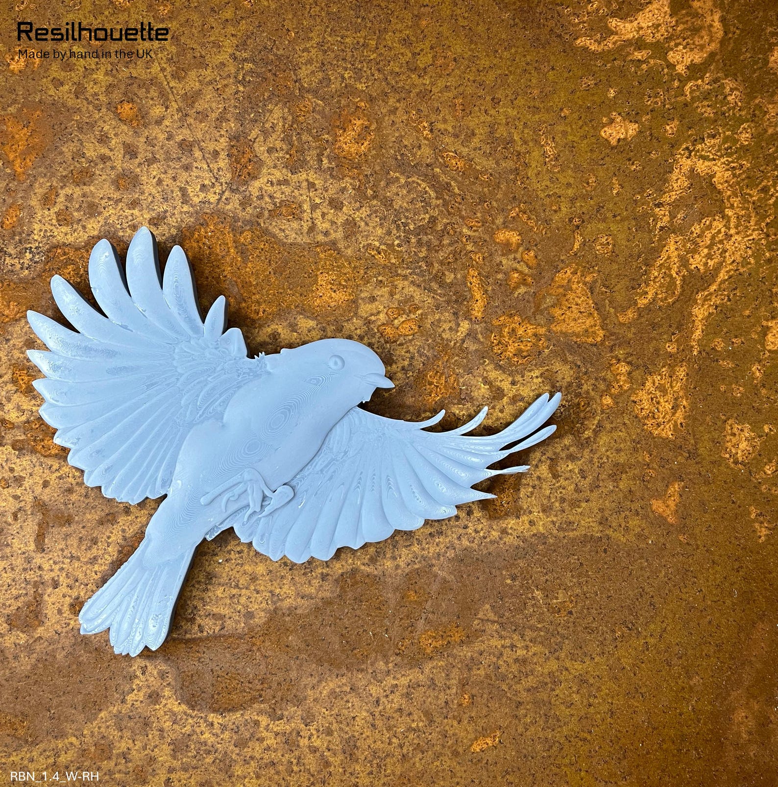 Garden Bird 3D Wall Art, Wall Decor, Flying Bird Wall Sculpture ...
