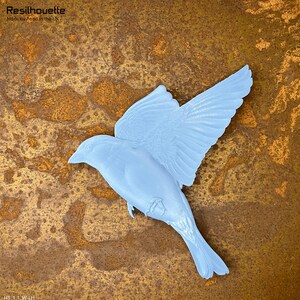 Garden Bird 3D Wall Art, Wall Decor, Flying Bird Wall Sculpture ...