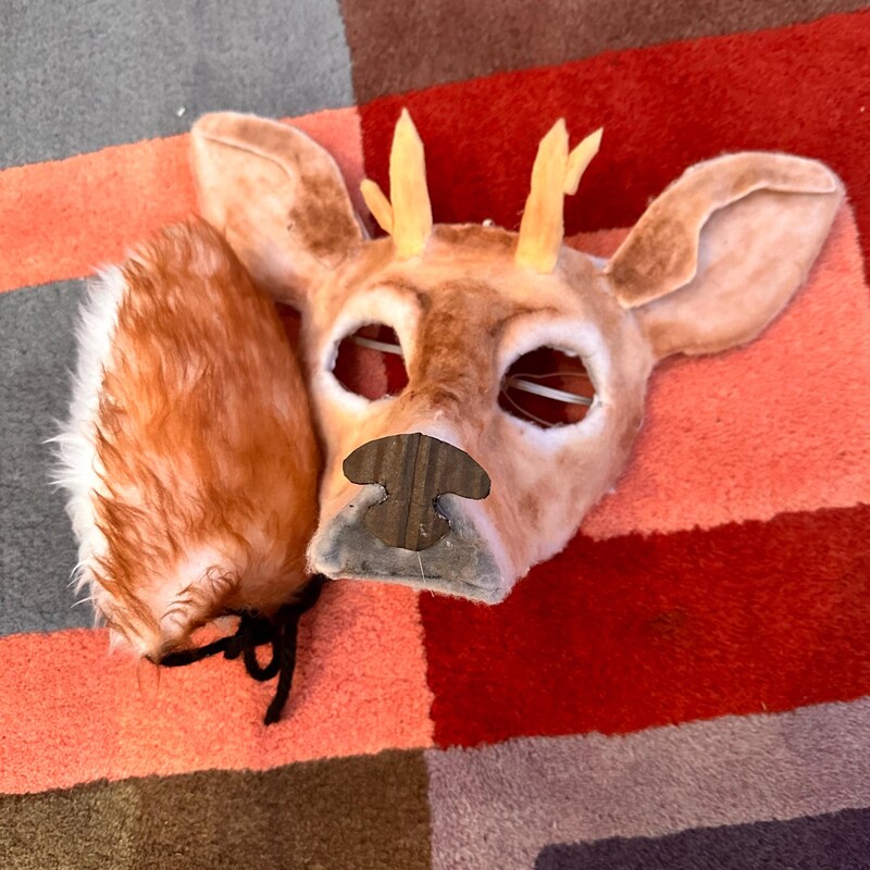 Deer Mask - Etsy UK