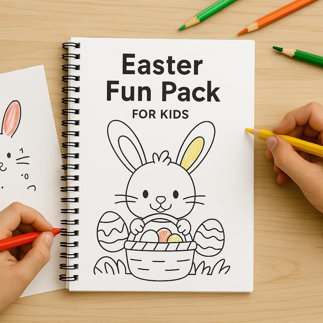 Easter Fun Pack for Kids – Printable Games & Coloring Pages | Easter ...