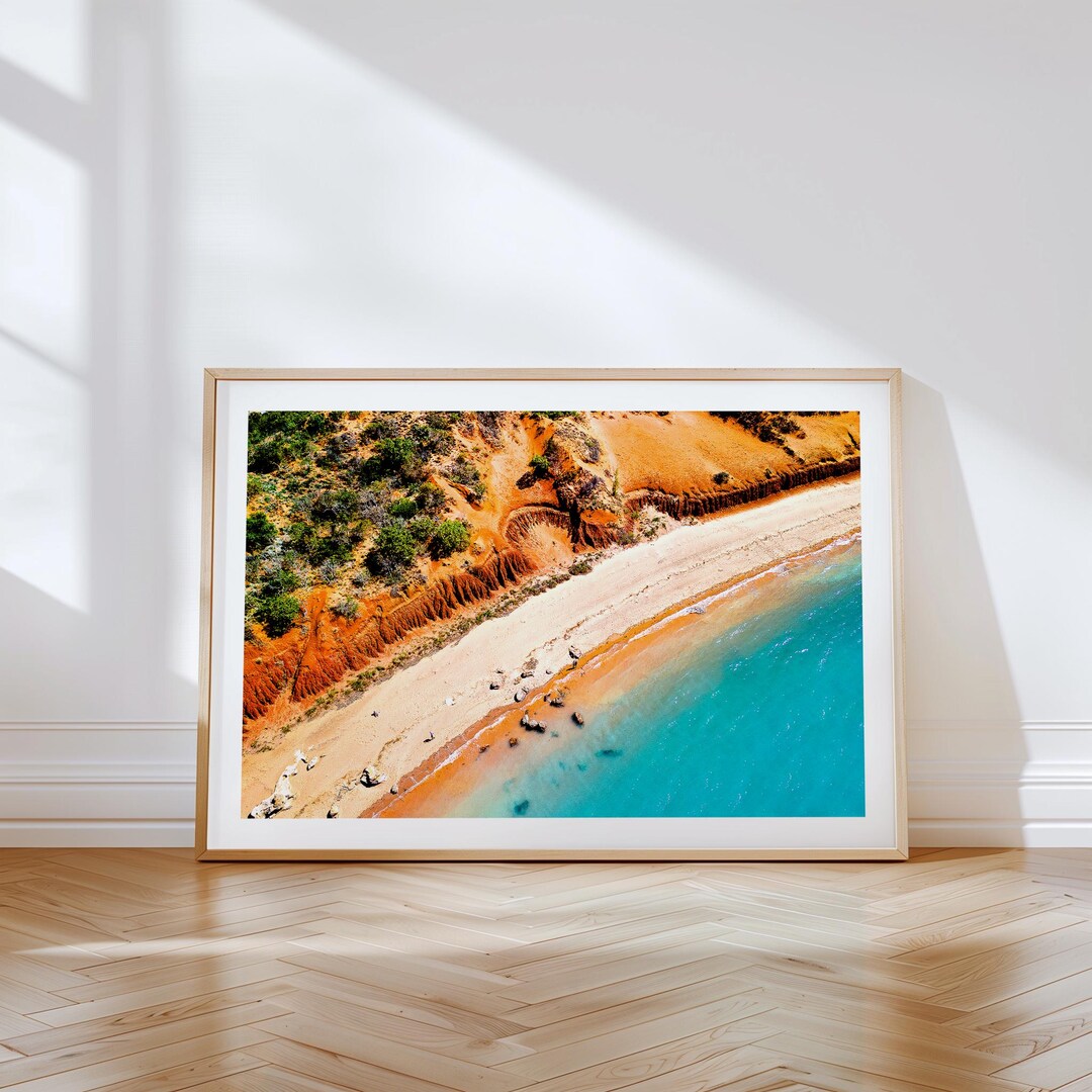 Broome Simpsons Beach Print Broome Gift, Western Australia Coastal ...