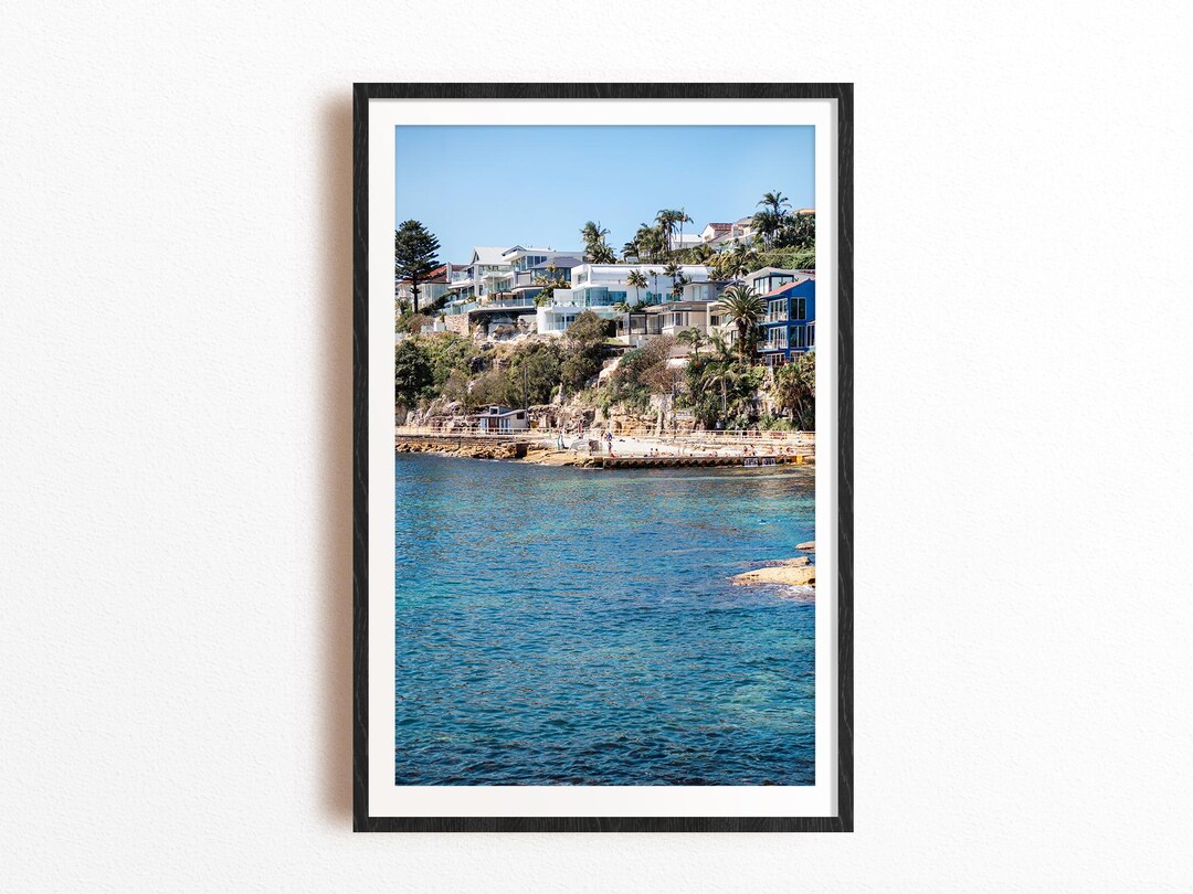 Manly Beach Print, Manly Beach Poster, Shelly Beach Travel Gift, Shelly ...