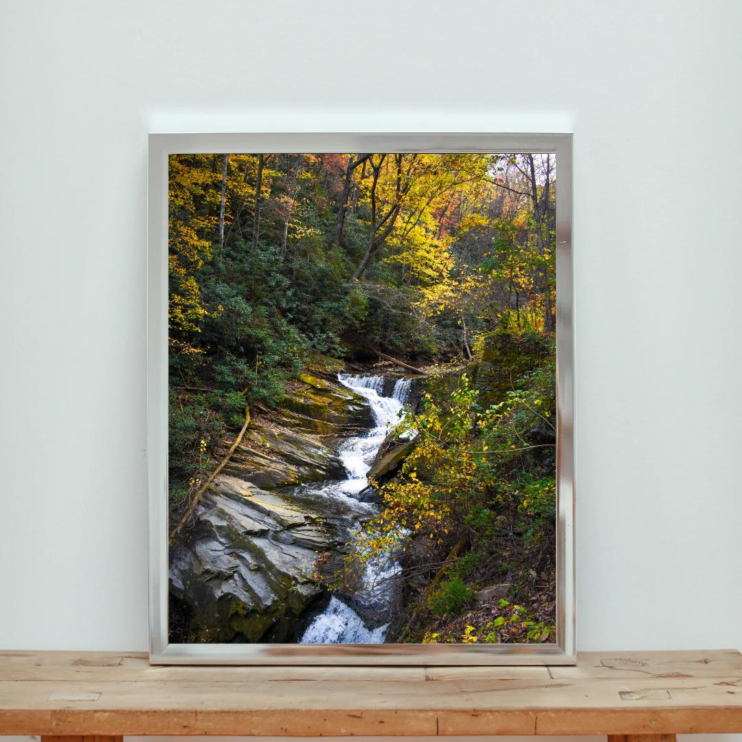 Autumn Waterfall Digital Download Print | Beautiful Fall Foliage ...