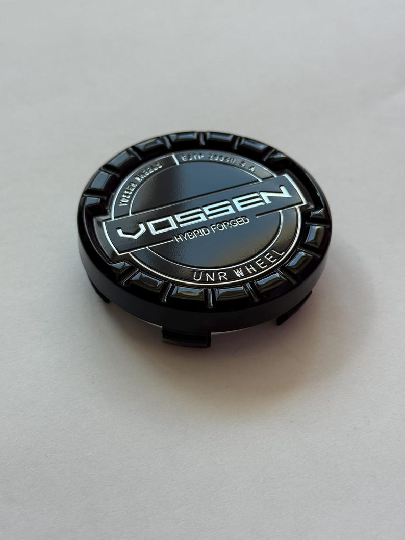Vossen Gloss Black Wheel Center Cap: 60mm/2.35 Inch - Etsy