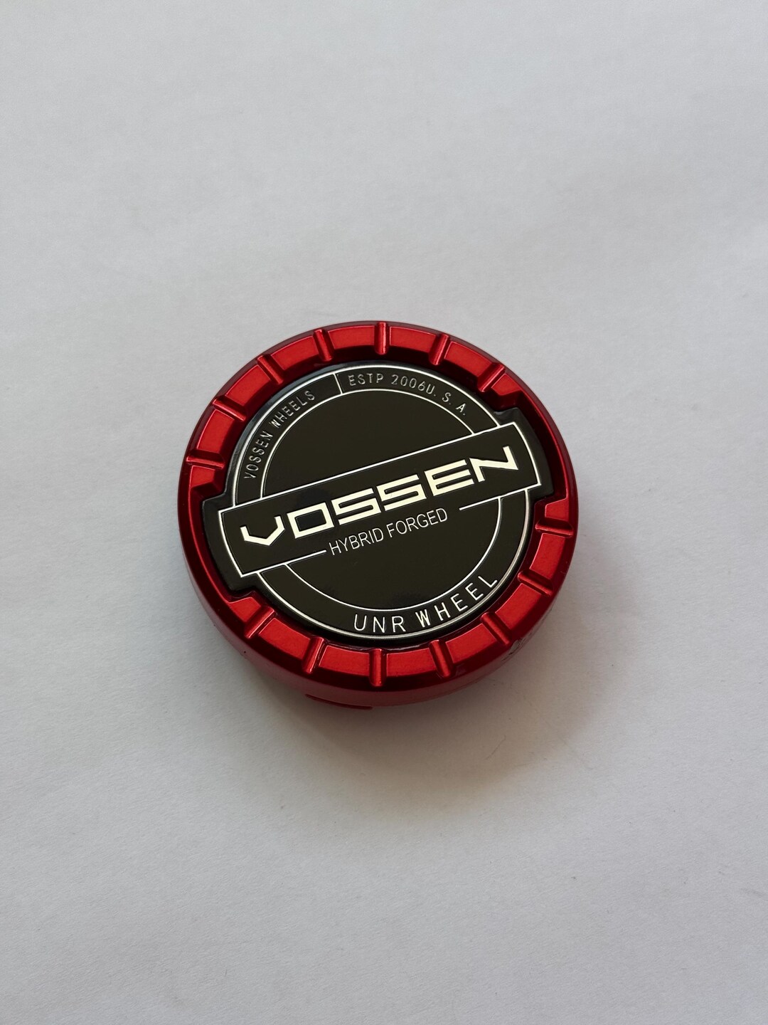 X1 Cap Vossen Candy Red Billet Fits Sport Cap Large Hybrid Forged Part ...