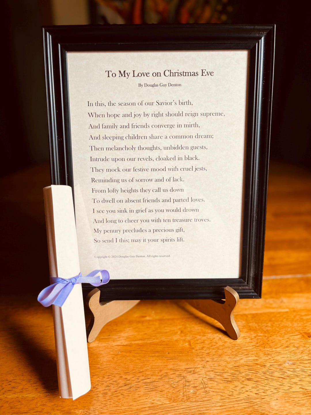 Poetry, Framed, Unframed, Scroll - Etsy