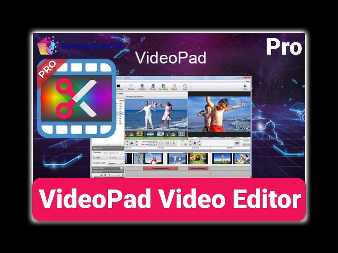 Videopad Video Editor Pro 16.53 Win/mac Portable - Etsy