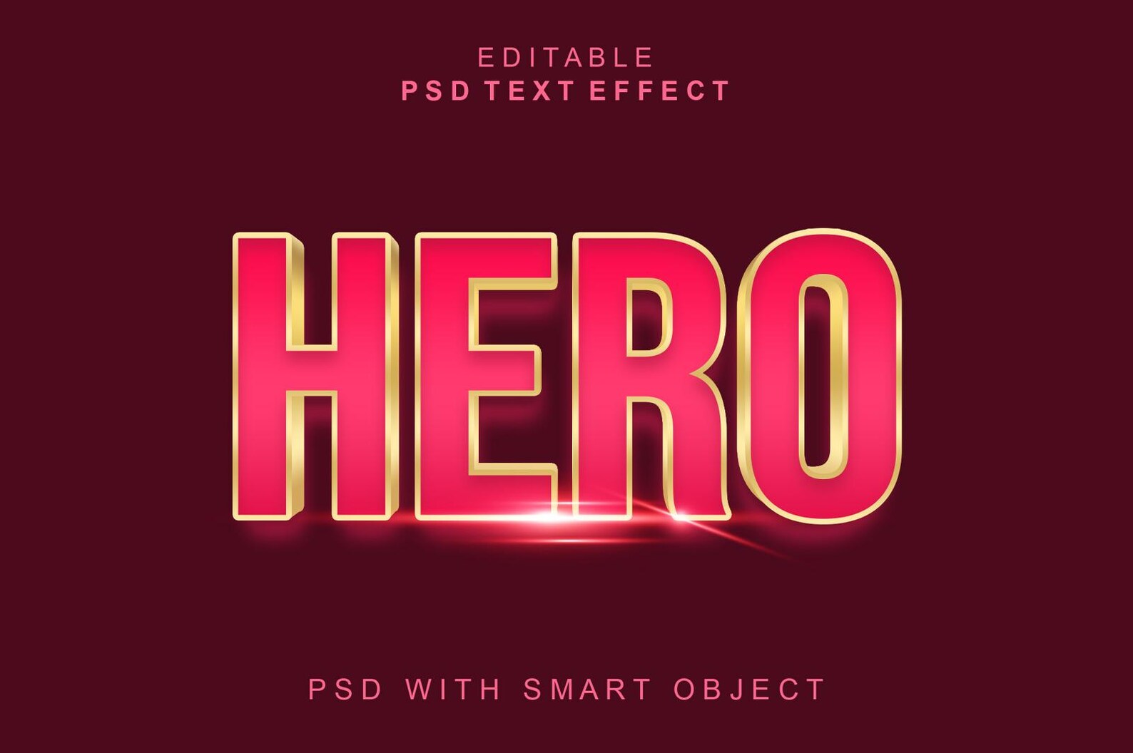 10 Editable Text Layer Effect for Photoshop - Etsy