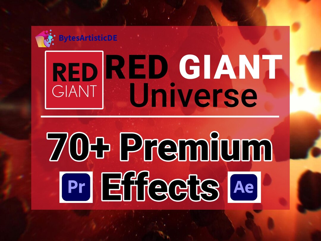Red Giant Universe: Ultimate Visual Effects Suite for Windows OS - Etsy