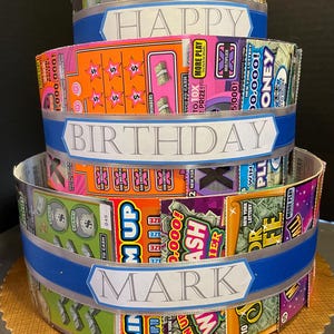 70 Dollar Lotto Cake, Lotto Cake, Birthday Lottery Cake - Etsy