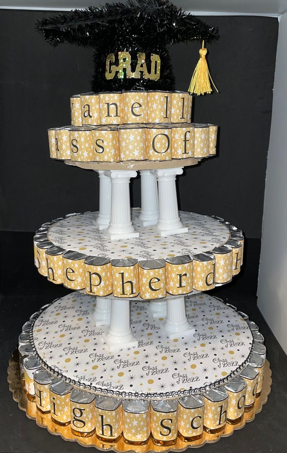 Graduation Personalized Candy Cake - Etsy