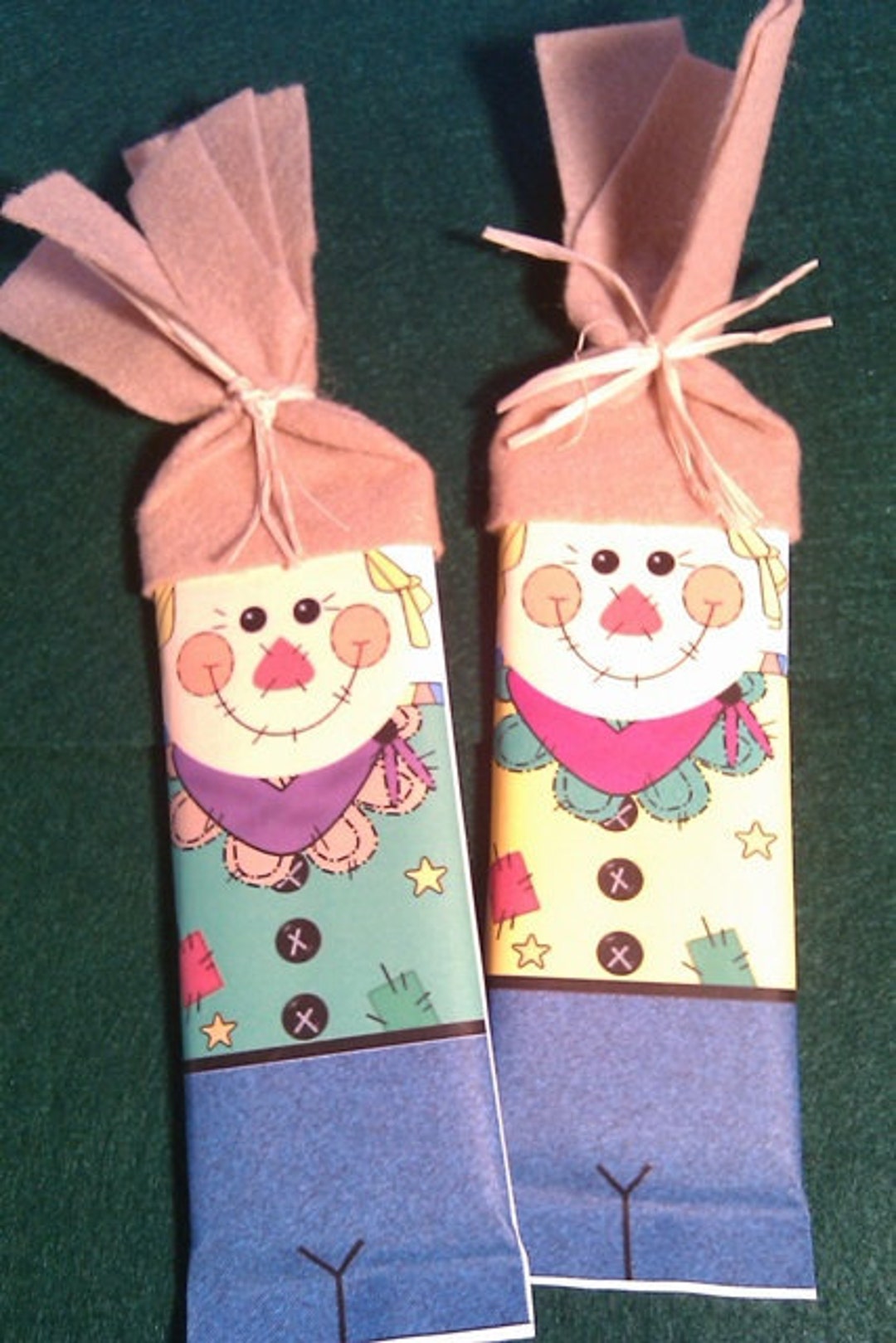 Scarecrow Candy Wrapper, Halloween Treat, Halloween Favor, Halloween ...