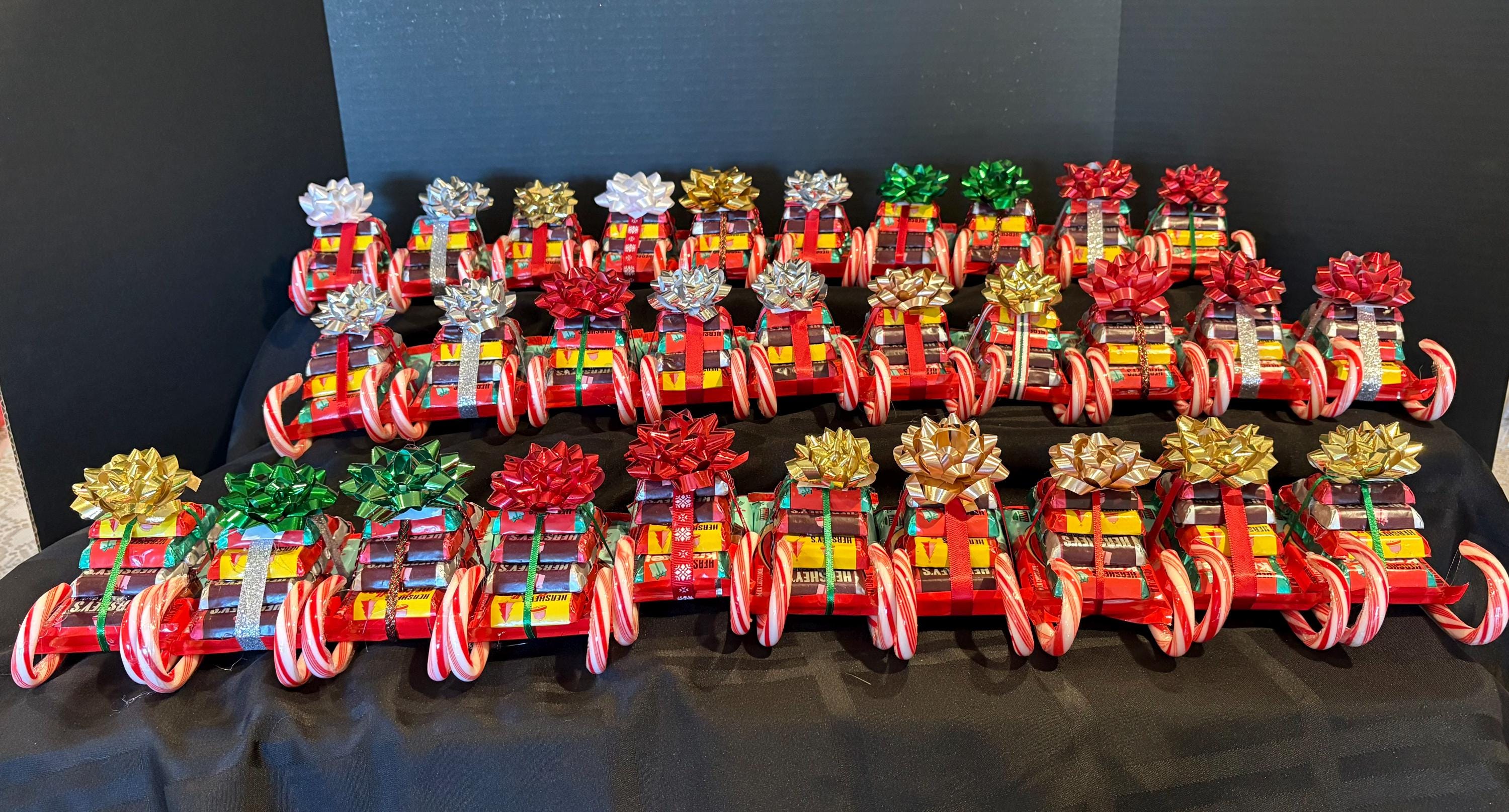 Kit Kat Candy Sleigh: Holiday Chocolate Gift - Etsy