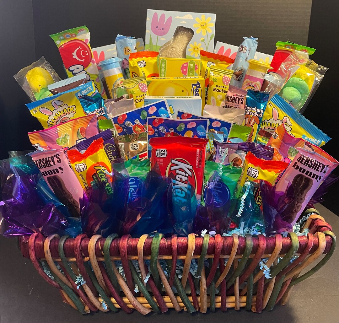 Easter Basket Candy Arrangement Large - Etsy