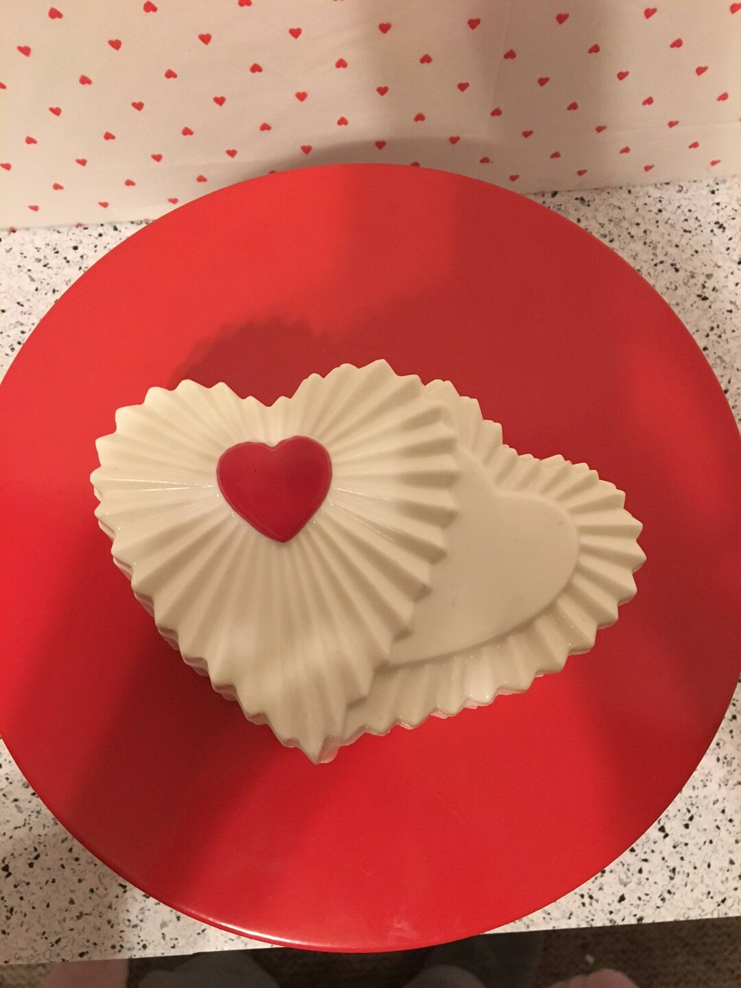 Chocolate Heart Candy Dish, Chocolate Valentine Heart Candy Dish - Etsy