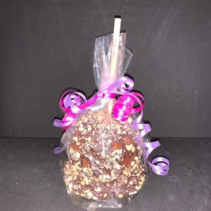 One Chocolate Caramel Apple - Etsy