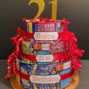 70 Dollar Lotto Cake, Lotto Cake, Birthday Lottery Cake - Etsy