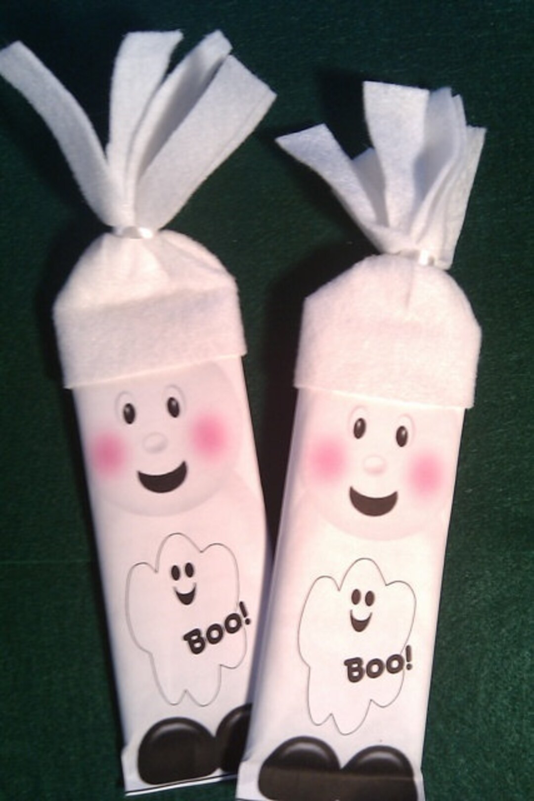 Ghost Candy Wrapper, Halloween Treat, Halloween Favor, Halloween Candy ...