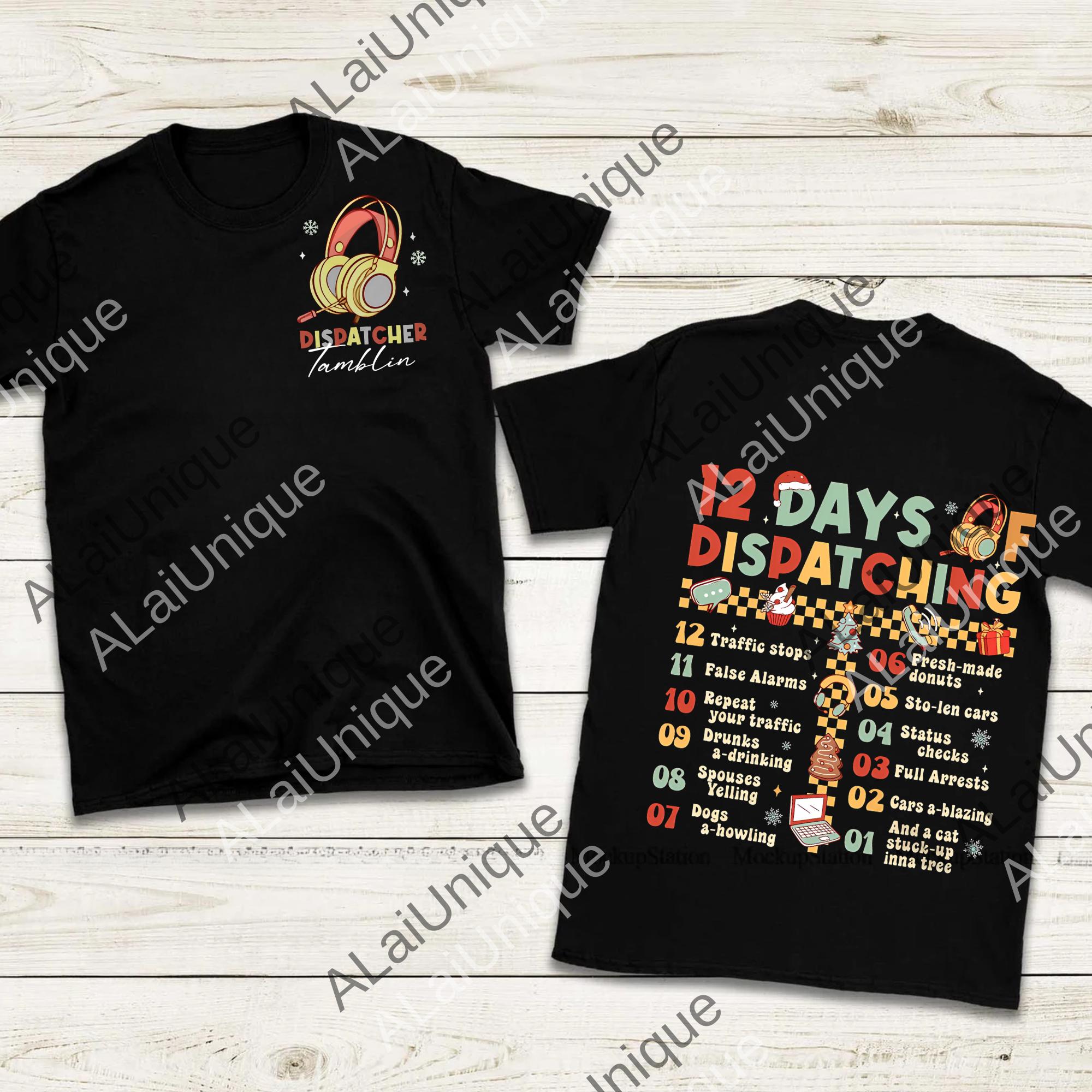 911 Dispatcher 12 Days of Dispatching Png, Funny Dispatcher Png ...
