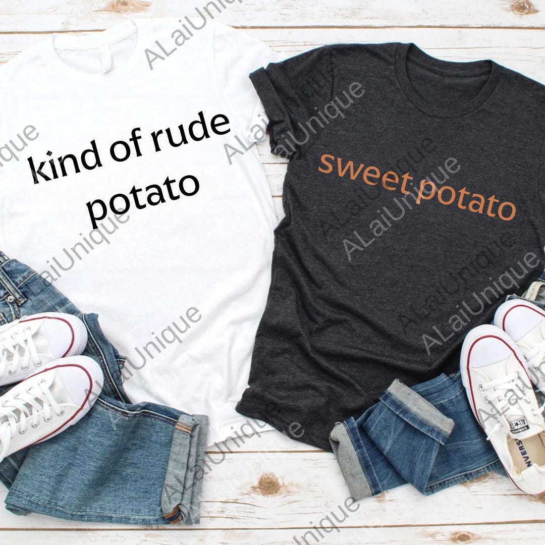 Matching Thanksgiving Png, Couple Digital, Sweet Potato, Kind of Rude ...