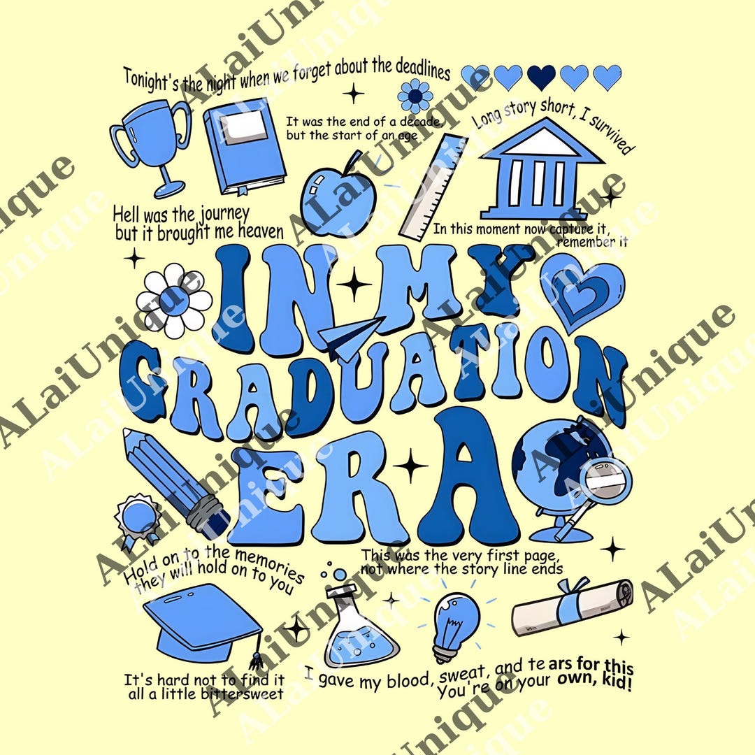 In My Graduation Era Png, School Png, in My Graduation Png, Magic ...