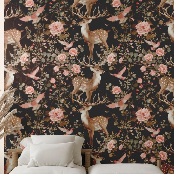 Deer Wallpaper - Etsy