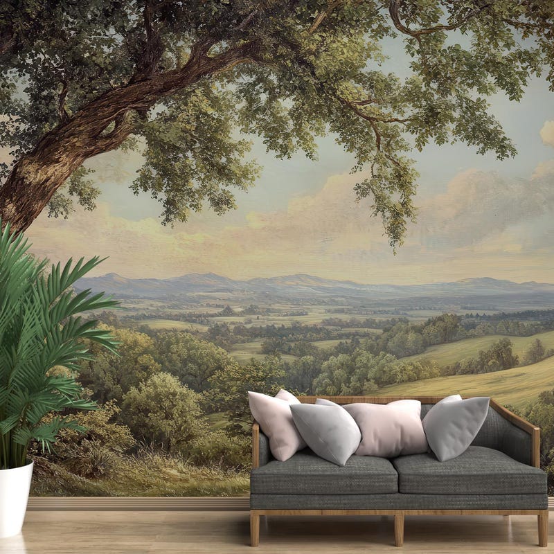 Tree Wall Mural - Etsy