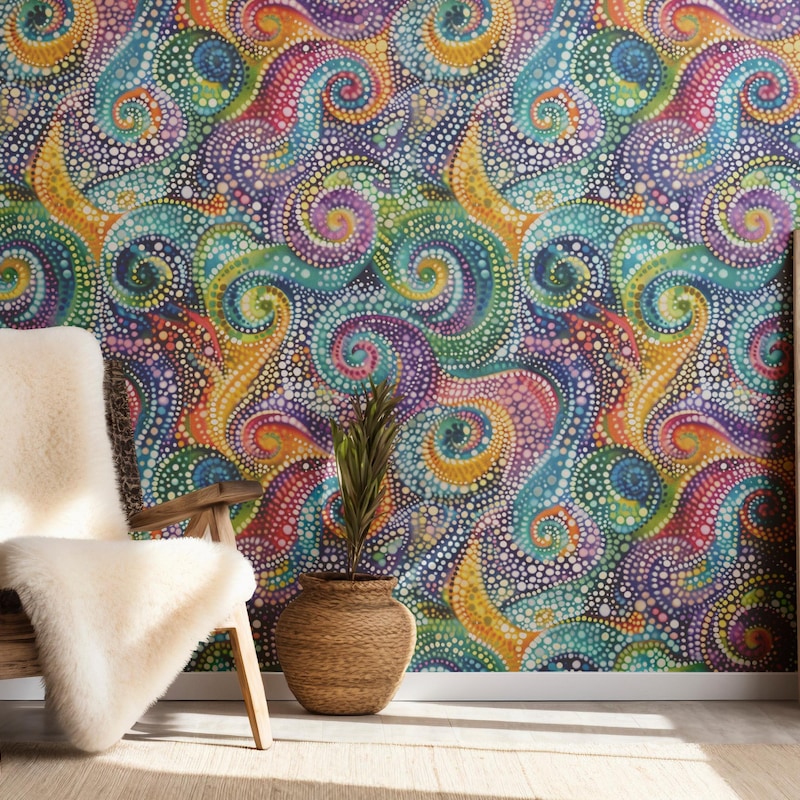 Abstract Wall Mural - Etsy