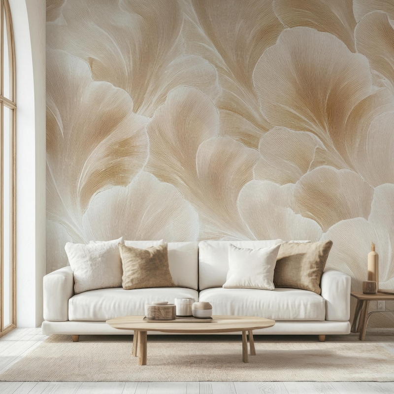 Wallpaper Ginko - Etsy