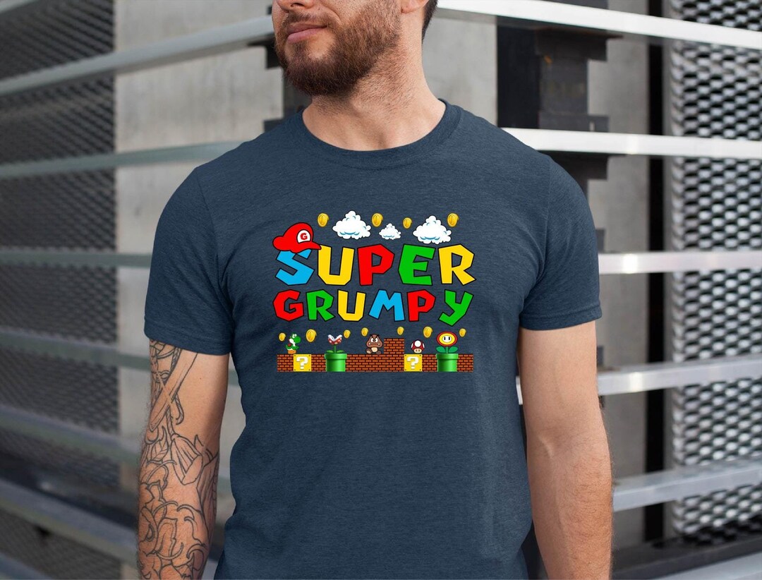 Super Grumpy Shirt,custom Super Grumpy Tee, Gift for Dad,husband Gift ...