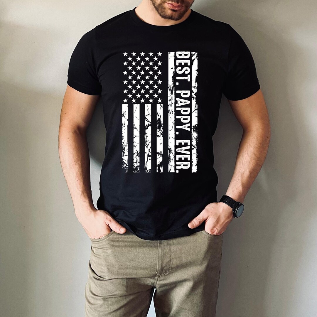 Best Pappy Ever T-shirt, Custom Men Tee, Pappy Shirt, Gift for Pappy ...