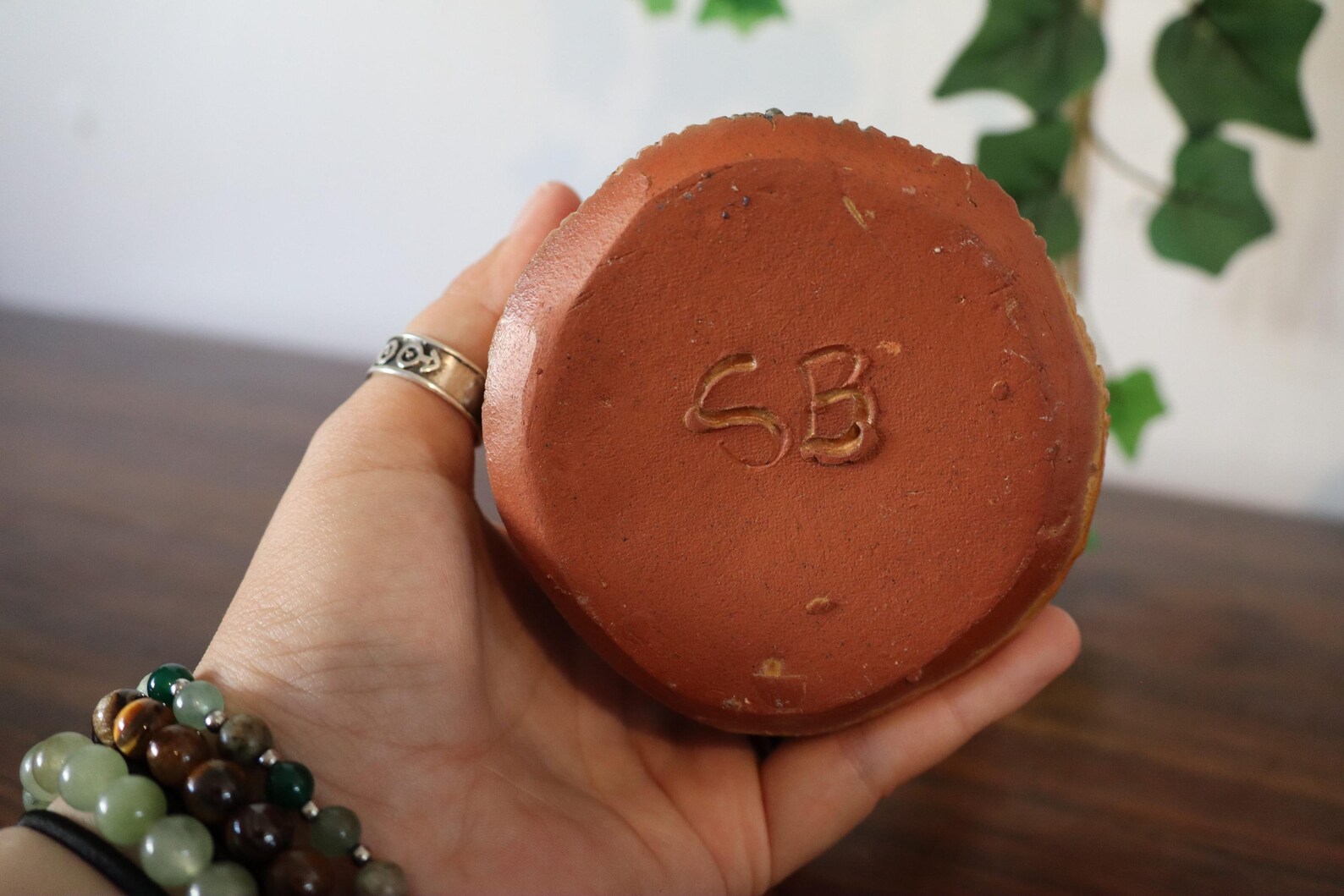 Handmade Coil Pottery Lidded Jar Artist Signed Studio Pottery Quirky ...