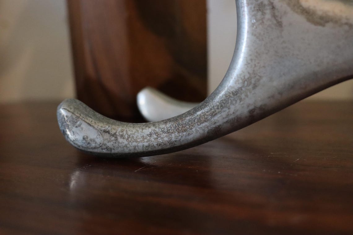 Vintage Aluminium Wine Rack by Michael Noll 6 Bottle Wine Rack 1980s ...