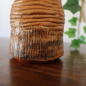 Handmade Coil Pottery Lidded Jar Artist Signed Studio Pottery Quirky ...