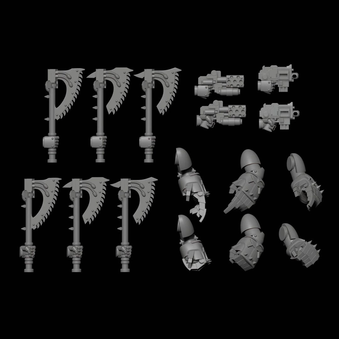 Sixteenth Legion Reaver Weapons Set - Etsy