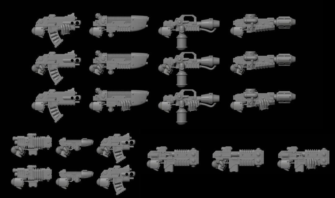 MK3 Space Soldiers Weapons - Etsy