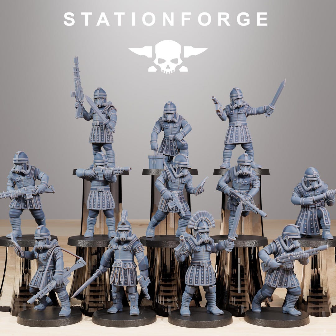 Grimguard Vexillatio / Imperial / Infantry / Sci Fi / Table Top ...