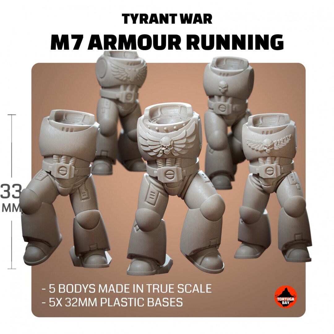 M7 Armour true Scale From Tortuga Bay - Etsy