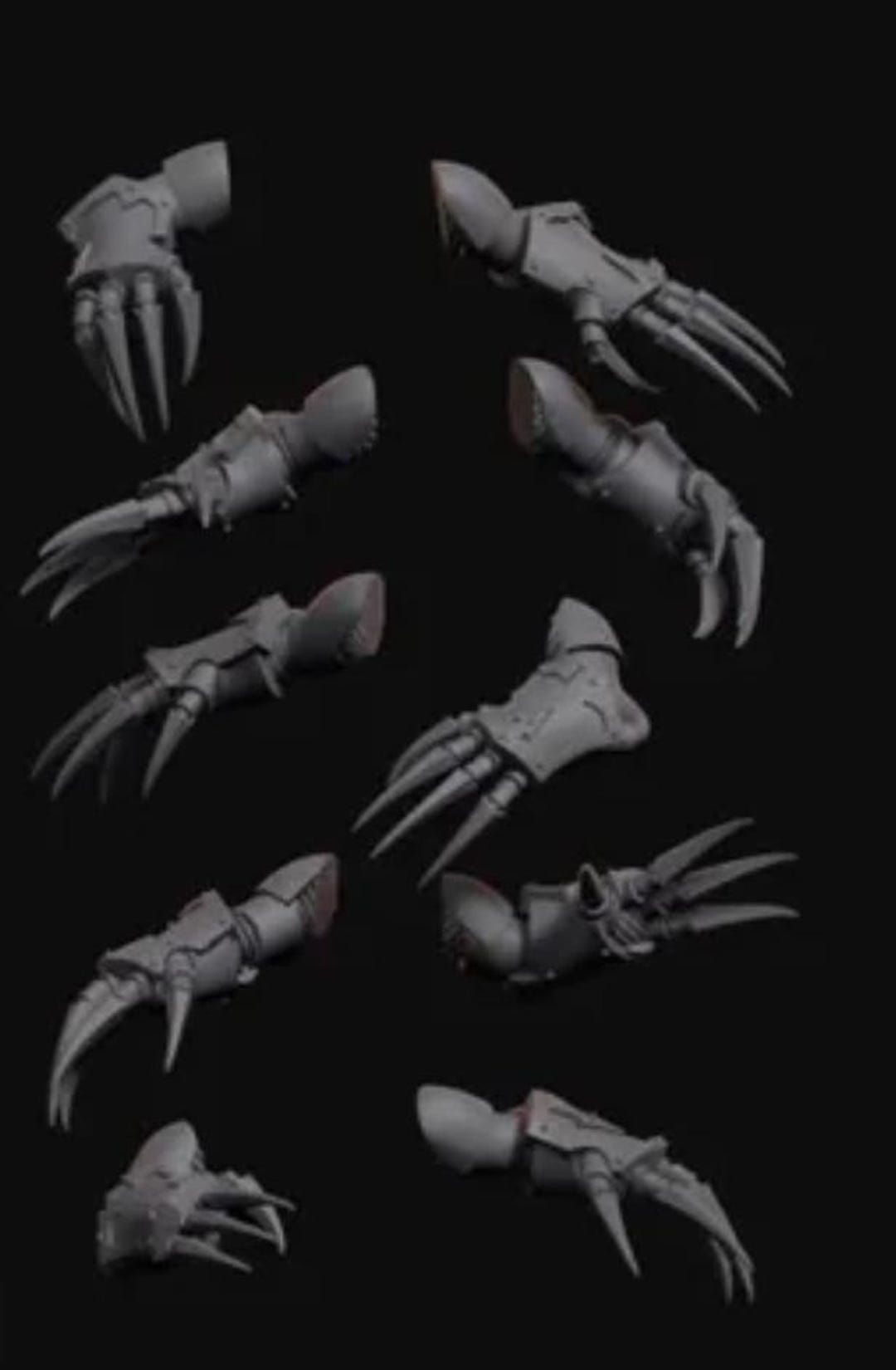 Lords of the Night New Age Raptor Claws Sets - Etsy