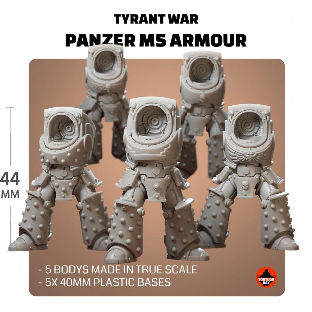 Panzer M5 Armour true Scale From Tortuga Bay - Etsy