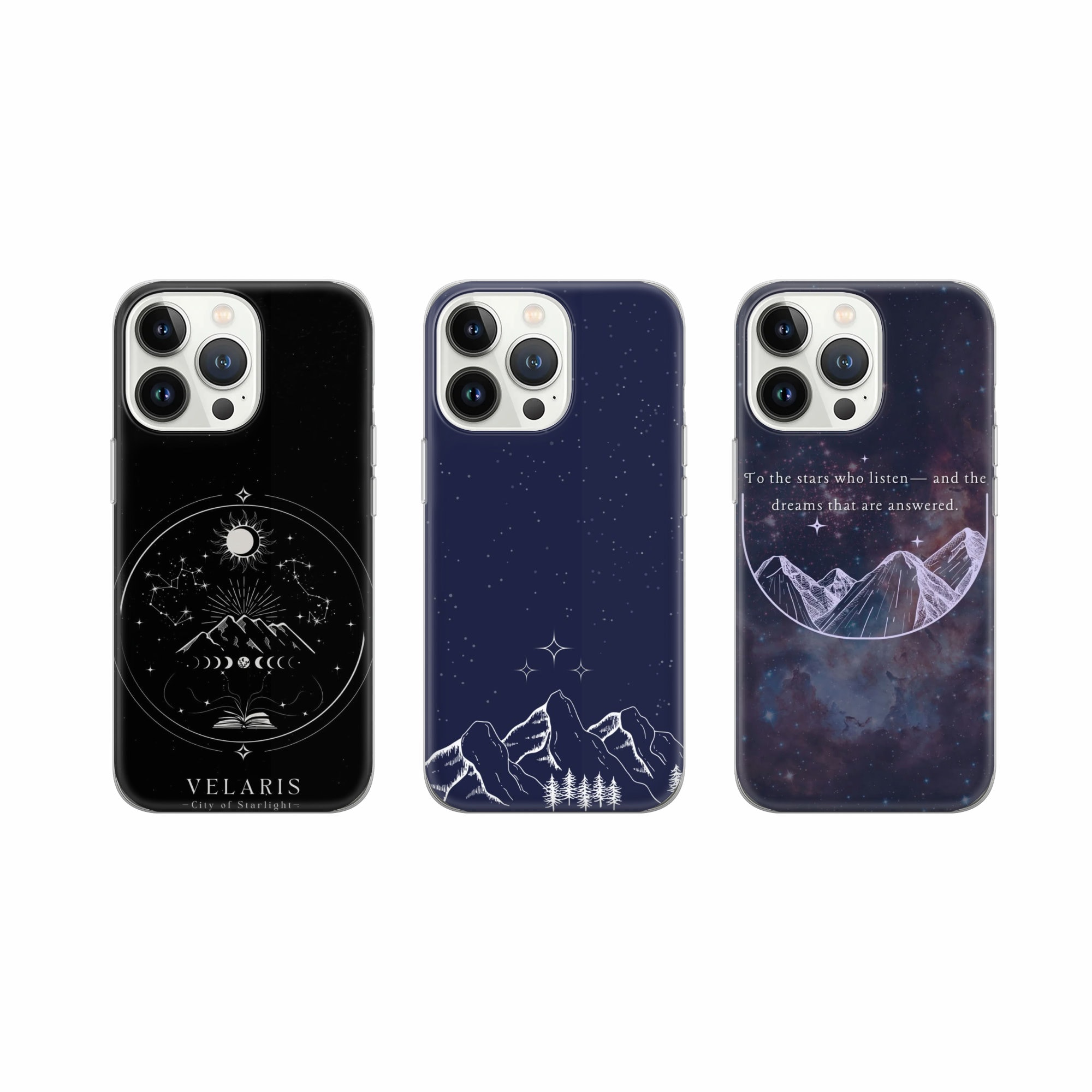 Acotar Throne Phone Case Night Court Cover for iPhone 16 Pro, 15, 14 ...